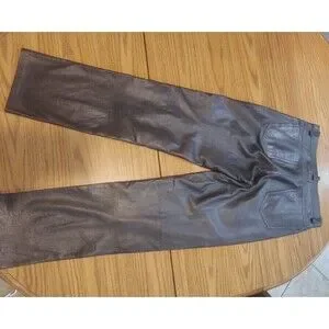 Don't Stop | Pants & Jumpsuits | Dont Stop Womens Vintage Black Leather ...